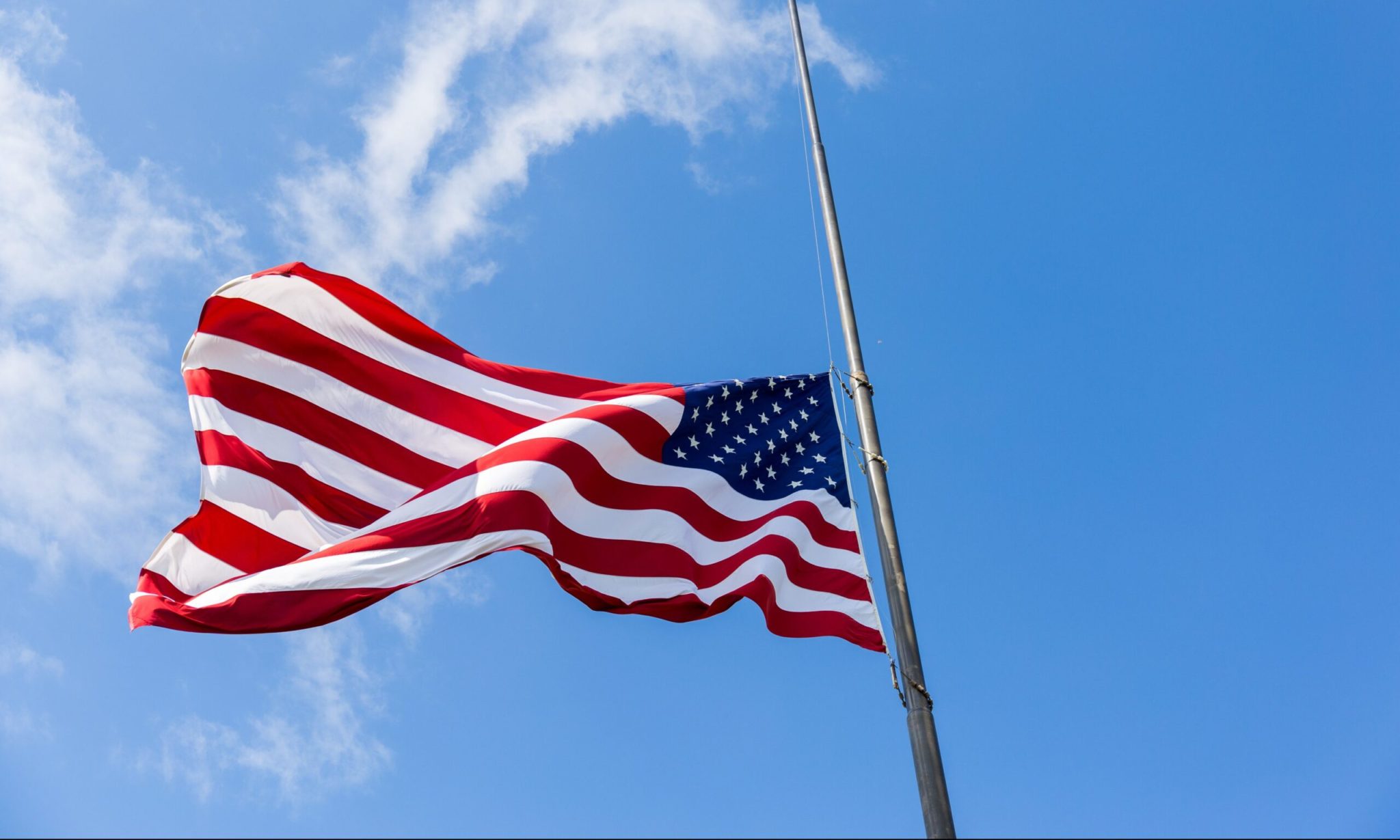 Governor Gordon Directs Flags to Half-Staff Until Noon on May 25 in ...