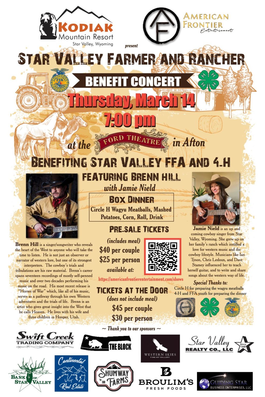 SVI Radio Interview: Farmer & Rancher Benefit Concert – SVI-NEWS