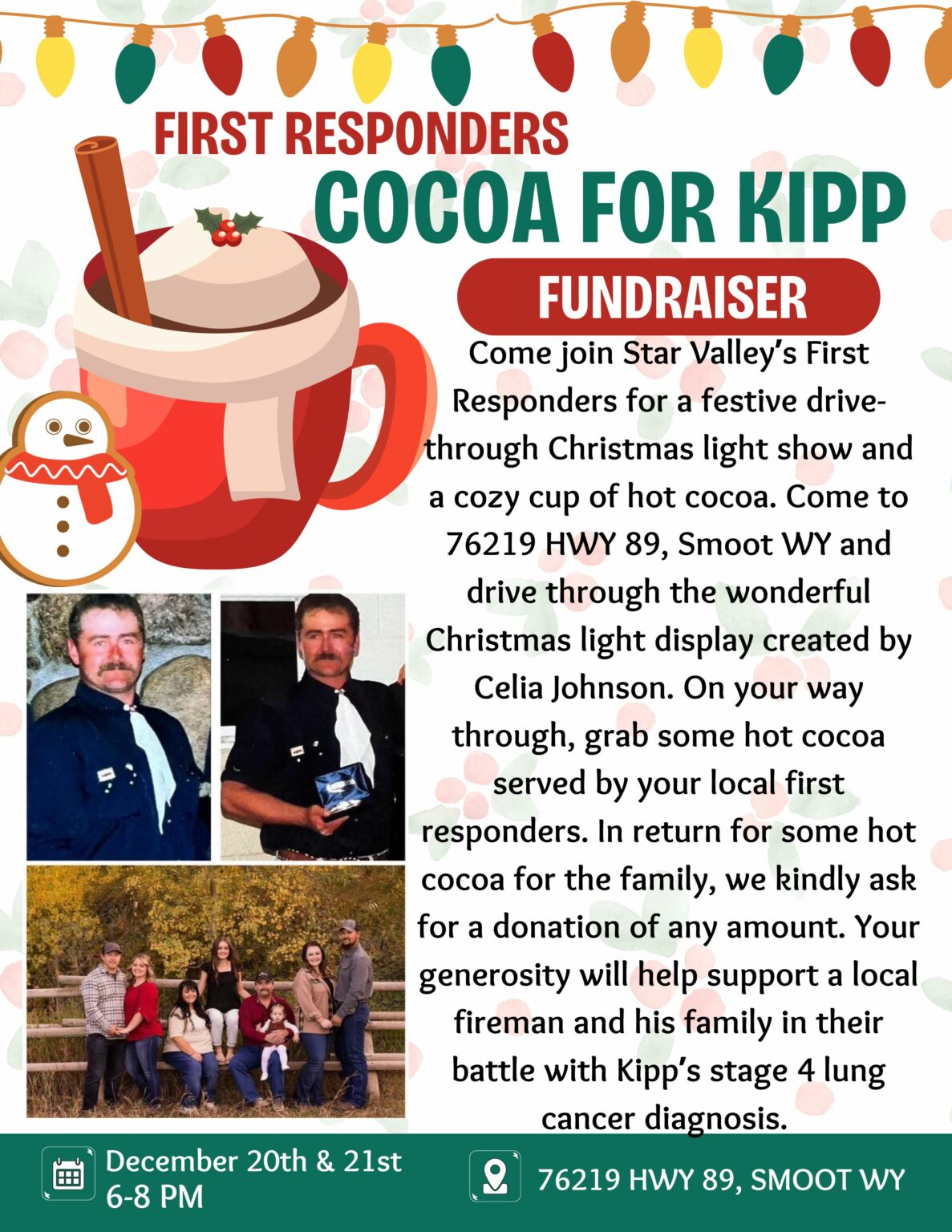 First Responders offer Cocoa for Kipp fundraiser – SVI-NEWS