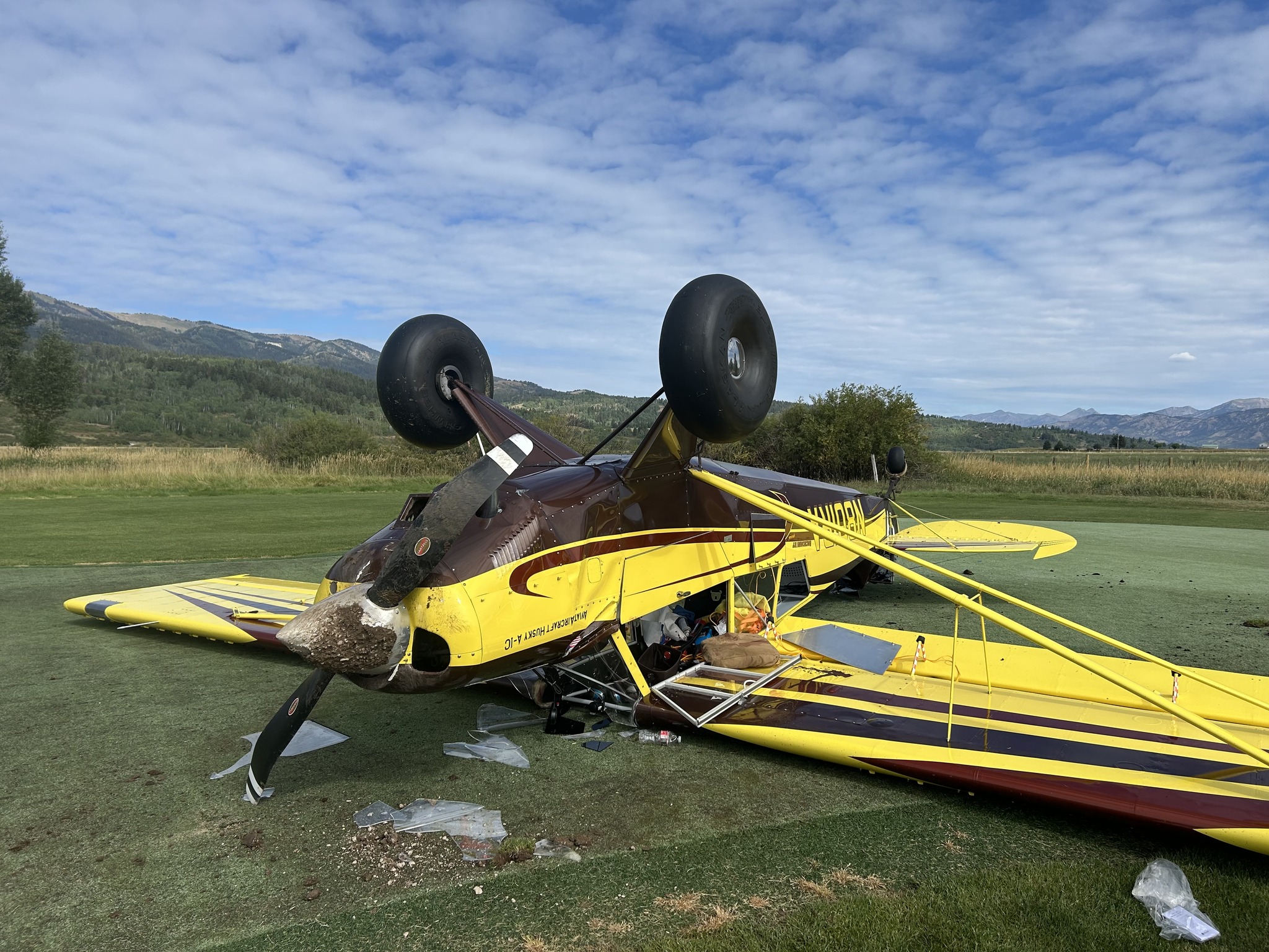 Two injured in Alpine plane crash – SVI-NEWS