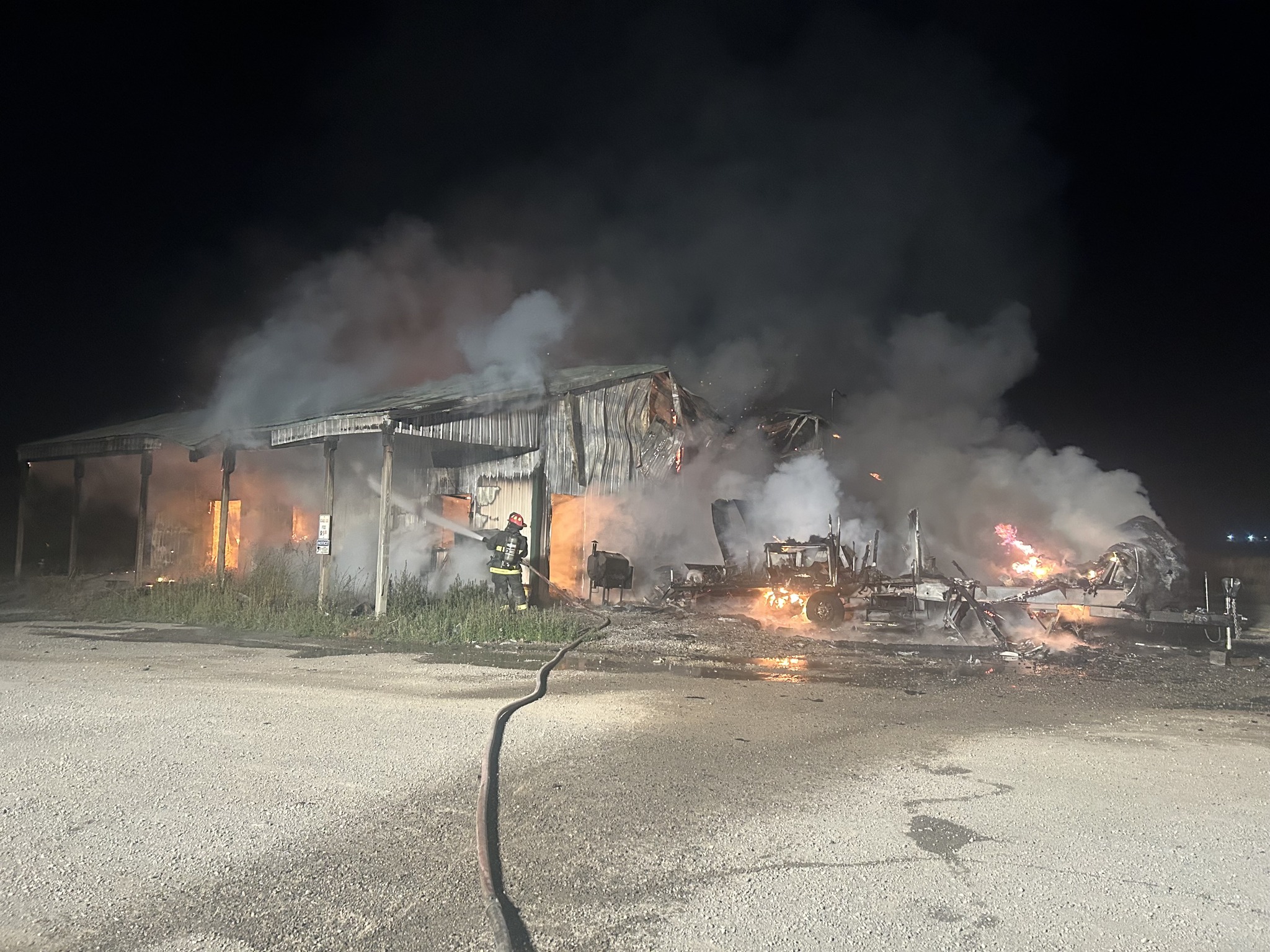 Commercial building in Freedom complete loss after weekend fire – SVI-NEWS