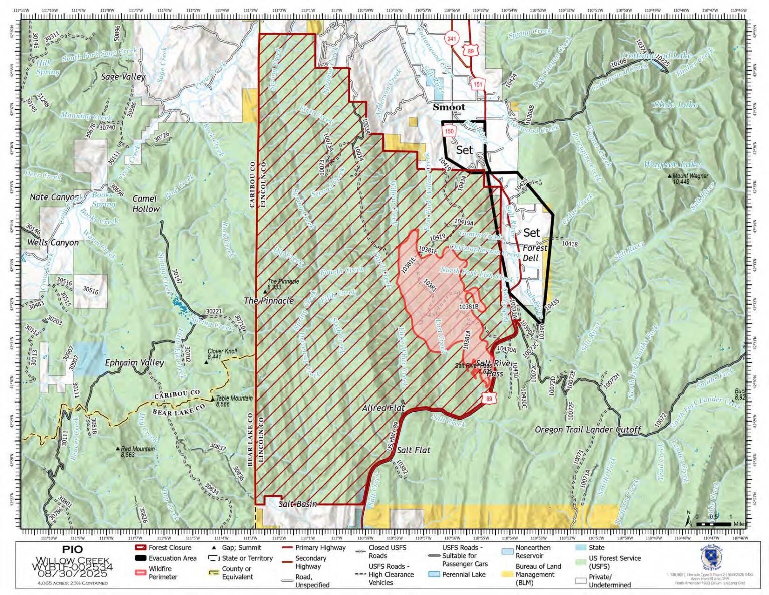 Willow Creek Fire now considered 4,063 acres at 23% containment – SVI-NEWS