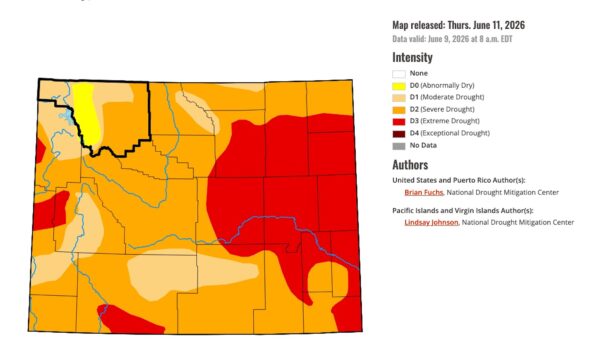 Severe drought stresses Wyoming ranches, agriculture – SVI-NEWS